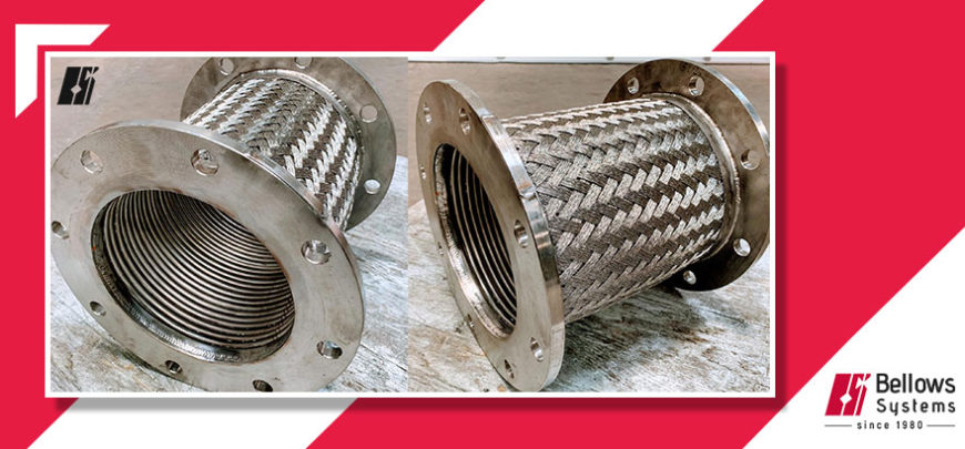 High-Pressure Braided Flex Connector Expansion Joint - Bellows Systems