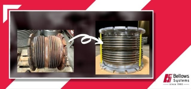 Exhaust compensator for a LPG Tanker - Bellows Systems