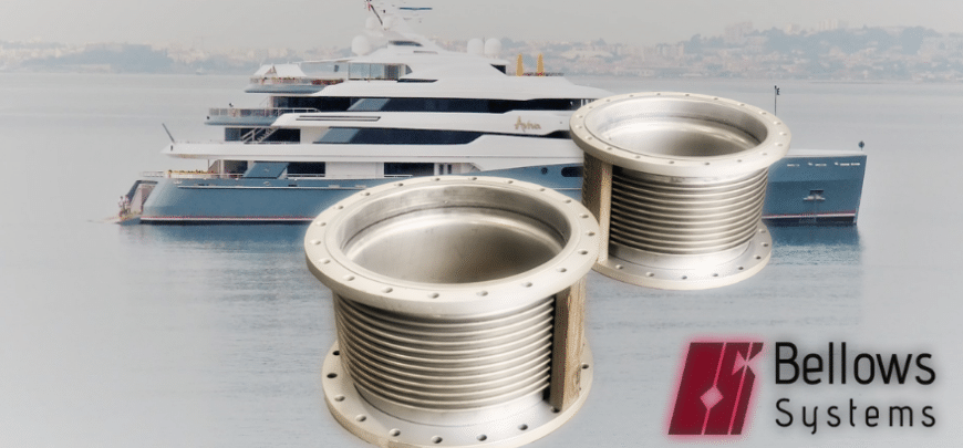 Main Engine Exhaust Bellows for MTU 16v4000 - Bellows Systems